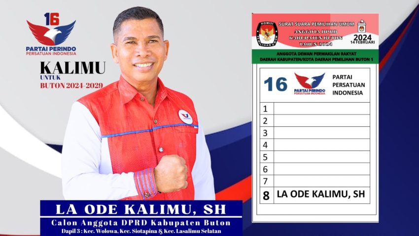 La Ode Kalimu, Sosok Berkarakter dan Peduli pada Daerah - Potret Sultra